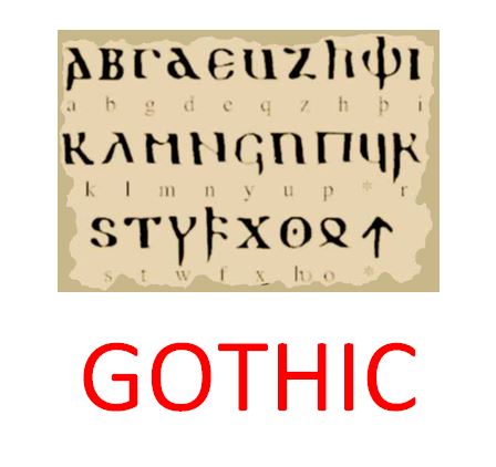 Gothic Reading Group | Department of Germanic Languages and Literatures